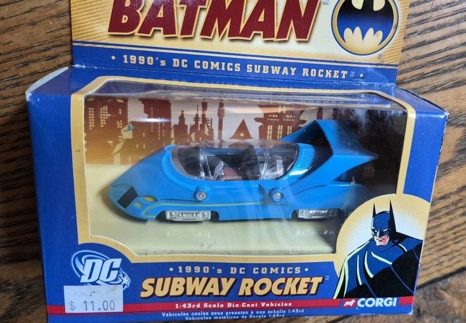 Corgi 1:43 DC Comics Batman Rocket, Batmobile & Mothmobile Set Of 3 ...