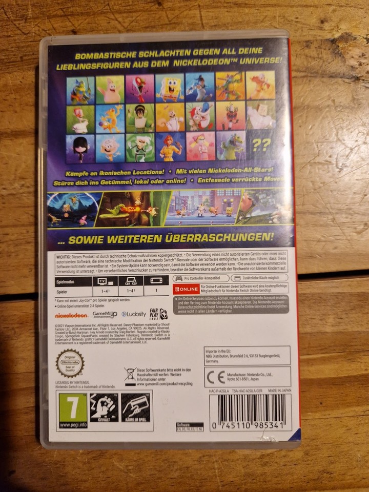 Nickelodeon All-Star Brawl (Nintendo Switch) 745110985341 | eBay.de