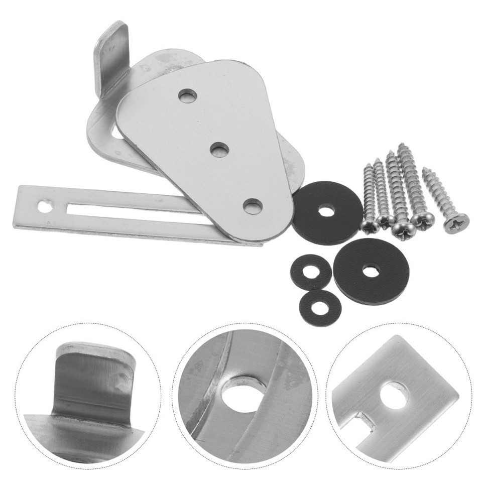 Sliding Closure Hook Lock Barn Door Stainless Latch | eBay Australia