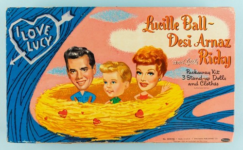 VTG Original 1953 LUCILLE BALL DESI ARNAZ Little Ricky PACKAWAY KIT ...