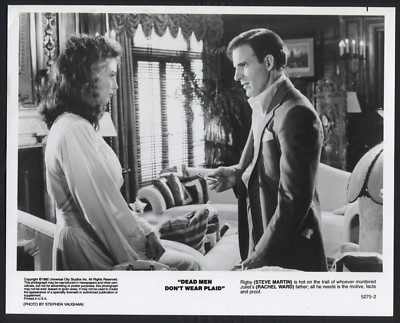RACHEL WARD STEVE MARTIN in Dead Men Don't Wear Plaid '82 LIVINGROOM | eBay