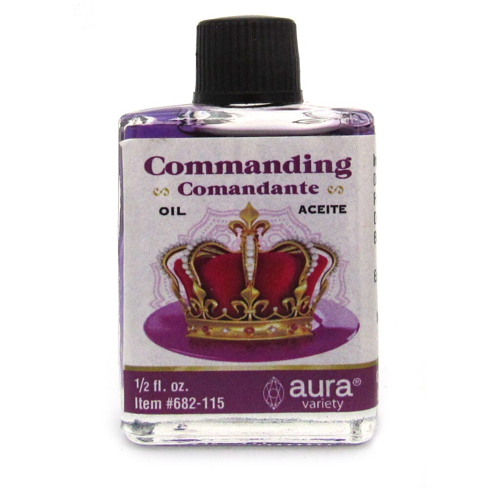 Commanding Oil by Aura Variety (4 dram) NEW Ritual Aroma Oil | eBay