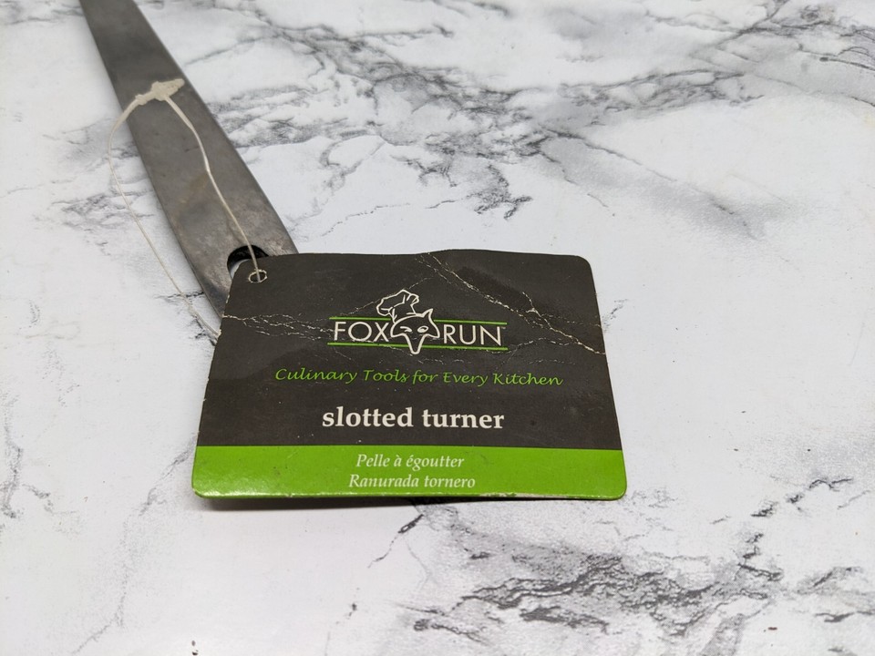 Vintage Fox Run Slotted Spatula Turner Stainless Steel Set Of 2 | eBay