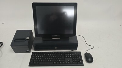 Complete POS System Till Point Touch Screen Epson TM-T20II Printer ...