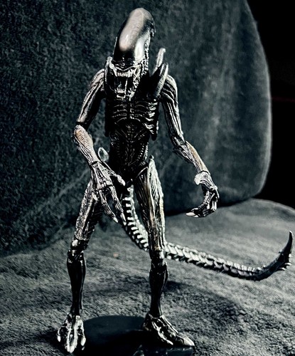 XENOMORPH WARRIOR SILVER & BROWN • NECA ALIENS RESURRECTION | eBay