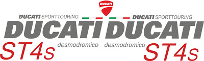 Ducati 944 ST4s Replica DECALS Stickers Ducati 944 ST4s Silver | eBay ...