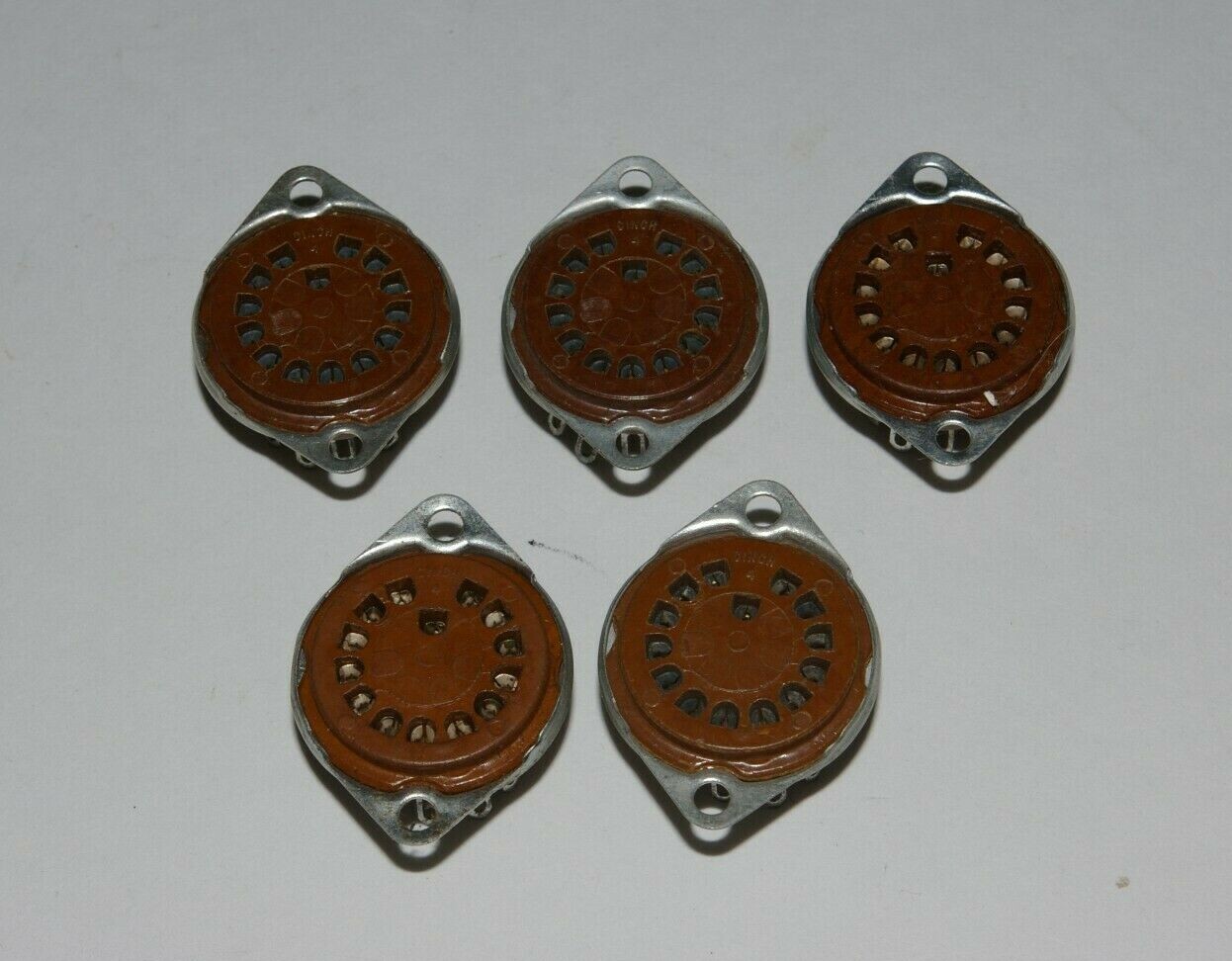 (Lot of 5) Vintage Cinch 14 Pin Tube Socket | eBay