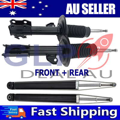 4 Front Rear STD or Lower Shock Absorbers for Toyota Yaris NCP 90R 91R ...
