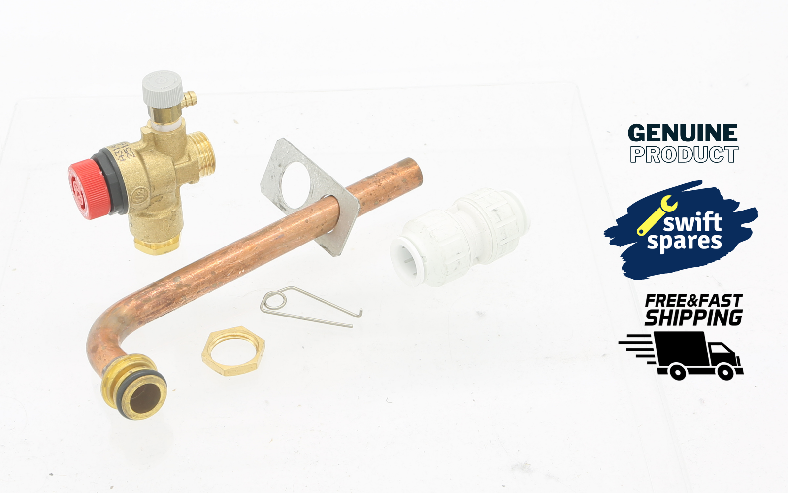 Worcester Bosch Remote PRV Pressure Relief Valve Kit 7716161071 for ...