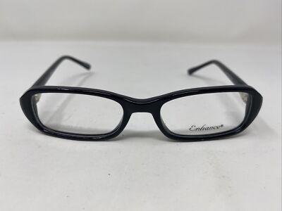 Enhance Eyeglasses Frame 3820 BLK 44-17-130 Black Full Rim HY04 | eBay