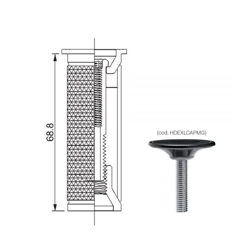 Deda Elementi EXPANDER HSS 70 MM Compression Plug w/Cap | eBay