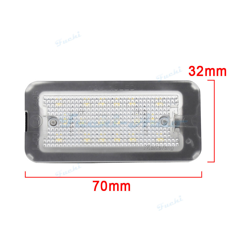 51800482 LED Lamp License Plate Light For Fiat Abarth 500 / 595 / 695 ...