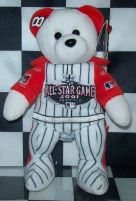 DALE EARNHARDT JR #8 ALL STAR GAME NASCAR TEAM SPEED BEAR NUMBERED 350/ ...