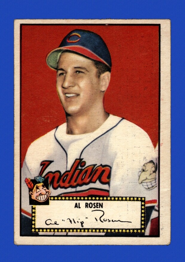1952 Topps Set-Break # 10 Al Rosen VG-VGEX *GMCARDS* | eBay