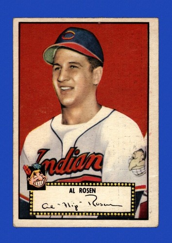 1952 Topps Set-Break # 10 Al Rosen VG-VGEX *GMCARDS* | eBay