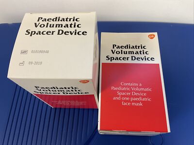 Volumatic Spacer Device Paediatric with child MASK~ 2 Devices For the ...