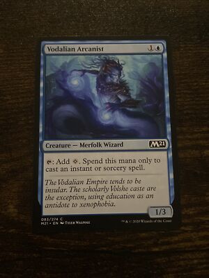 Vodalian Arcanist 083/274 M21 Core Set 2021 MTG Magic The Gathering ...
