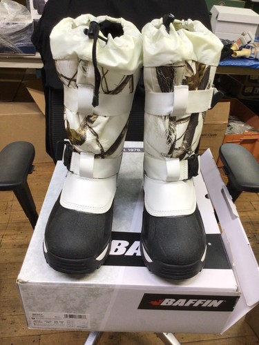 Men's Baffin Boots Impact 4000-0048 Snow Camo Size 10 Polar Rated New ...