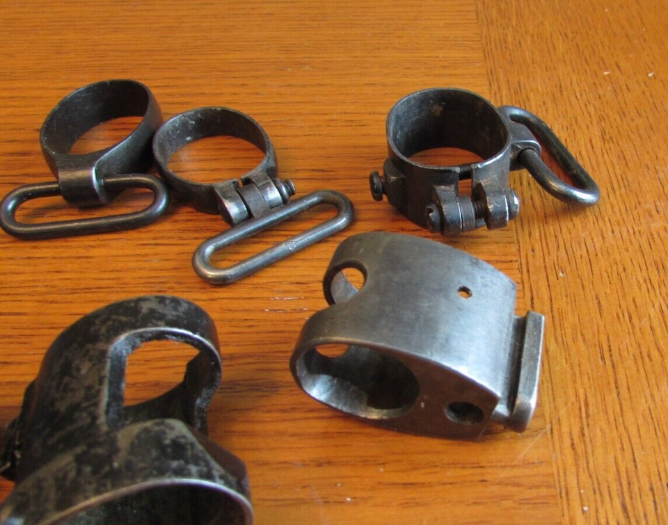 Lot of Vintage WWII Mauser Rifle Barrel bands | eBay