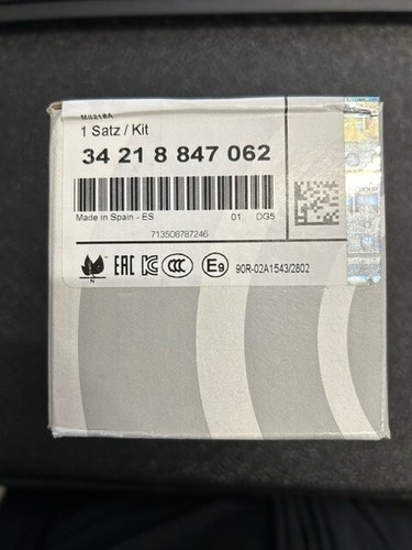 Genuine BMW Rear Brake Pad Kit Set (2010-2020) OE 34218847062 for sale ...