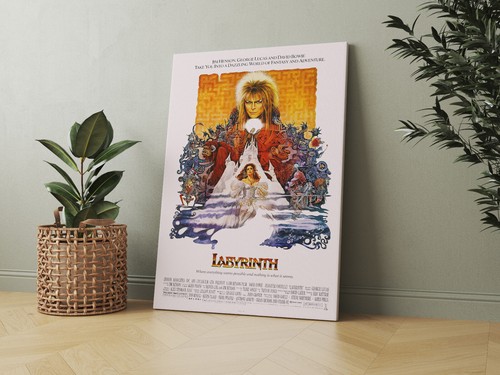 Labyrinth 1986 Classic Movie Film - Canvas - Framed or Poster Available ...