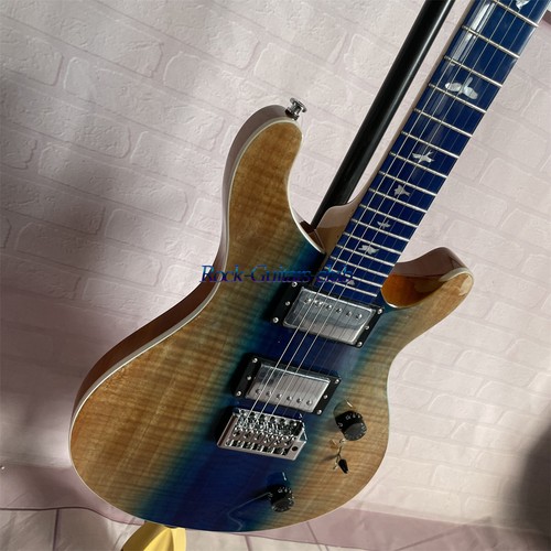 Custom PRS Electric Guitar Spalted Maple Top Mahogany Solid Body ...