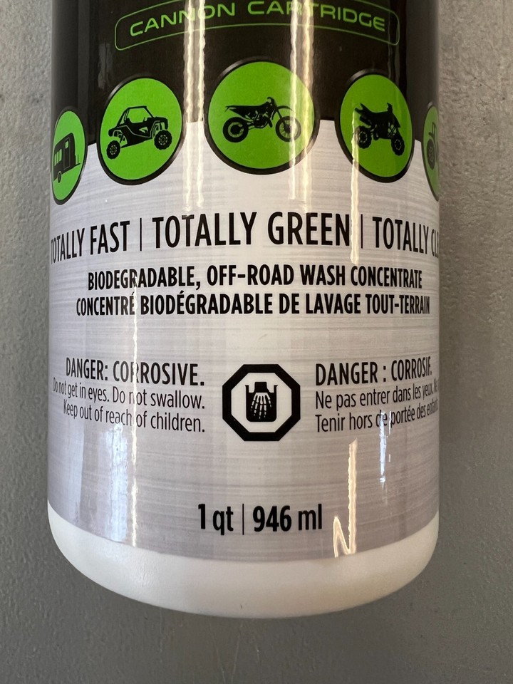 Total Wash Off-Road Cartridge WR Performance MX ATV UTV Soap Foam ...