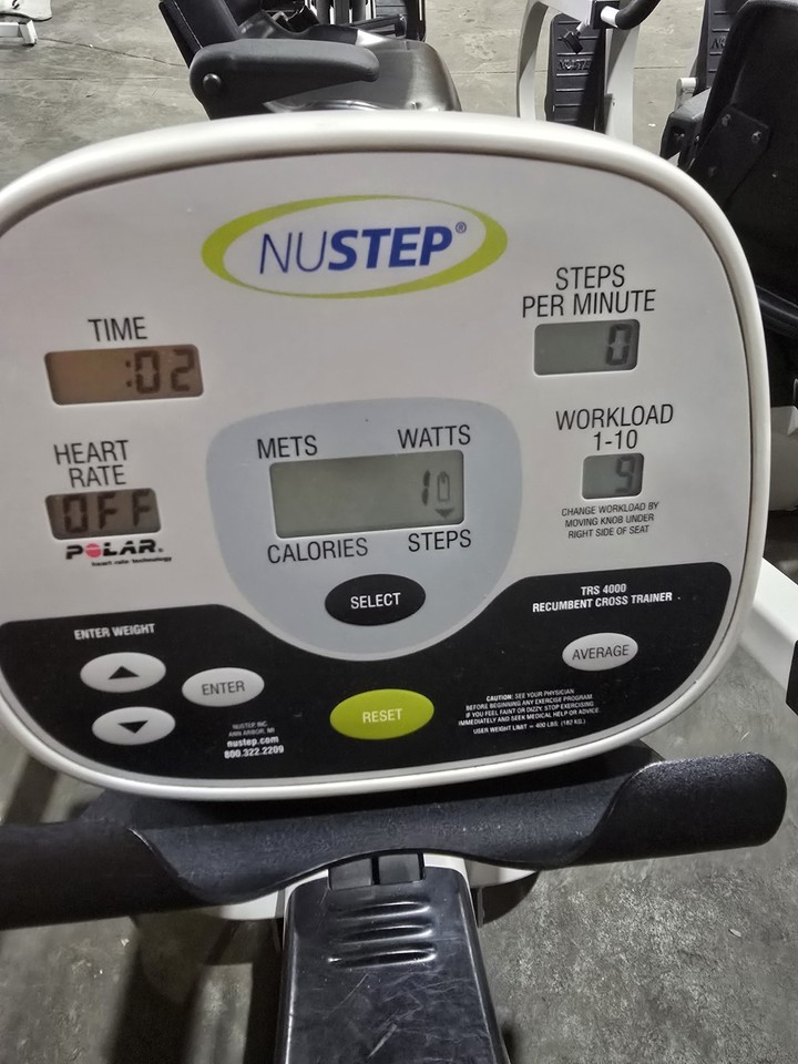 Nustep TRS4000 Cross Trainer Elliptical | eBay