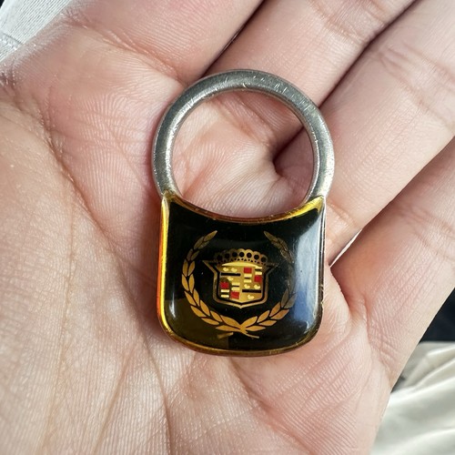 Vintage Cadillac keychain, featuring the classic Cadillac emblem | eBay