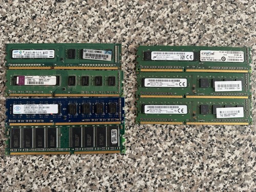 DDR3 PC3 Ram Lot 7 Pieces | eBay