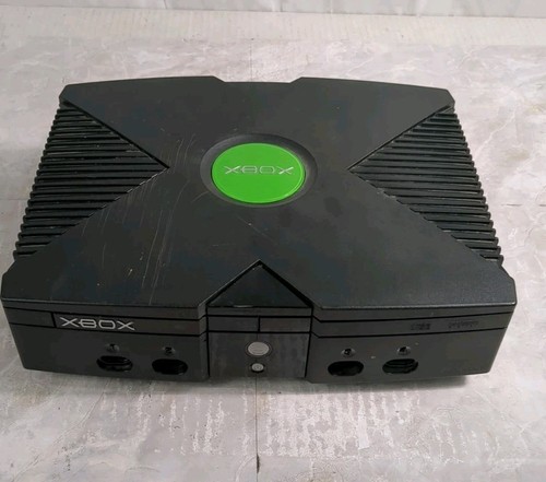 Original Microsoft Xbox OG - Black - Console Only - Tested Working! | eBay