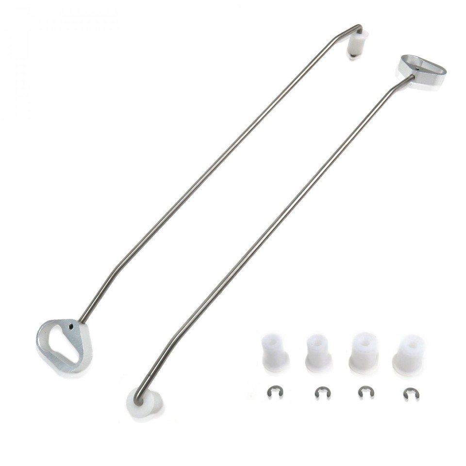 Stainless Steel Car Door Prop Open Rods Car Truck Shows Bear Claw Latch ...