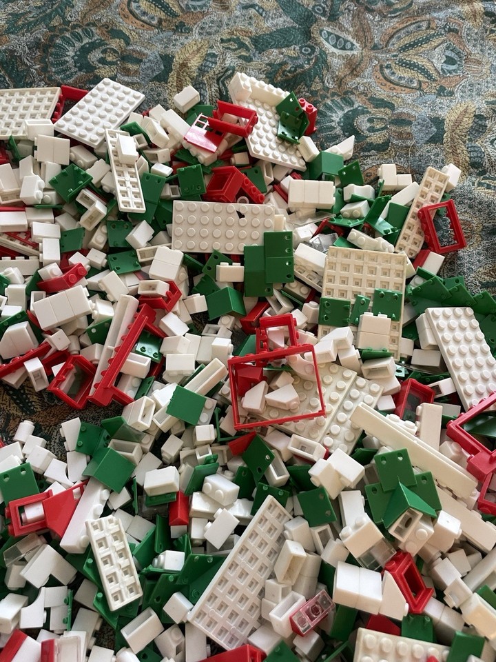 Airfix 'Betta Bilda' Vintage Block Building Bricks, Windows & Roof ...