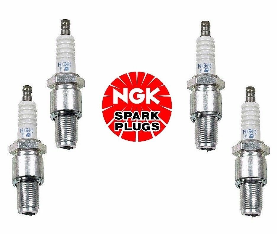 Trailing Spark Plugs NGK Laser Iridium Set Of 4 for Mazda RX-8 1.3L ...