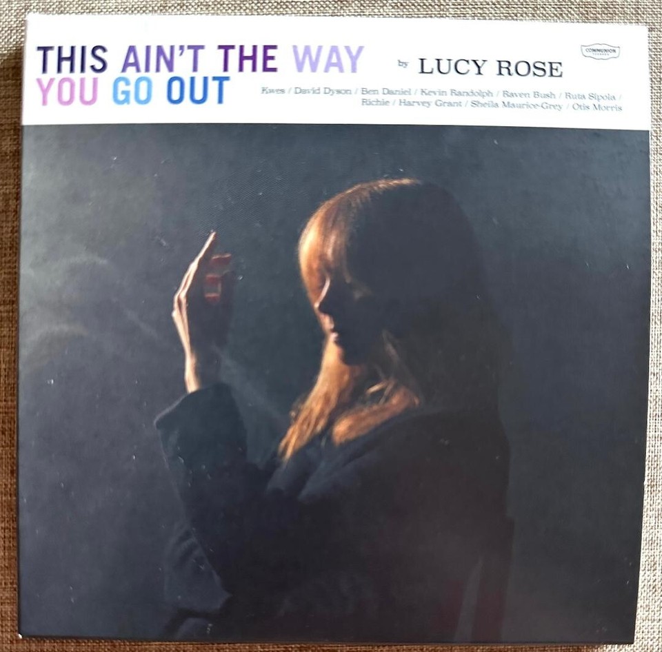Lucy Rose - This Ain't the Way You Go Out HAND SIGNED CD AUTOGRAPHED W ...