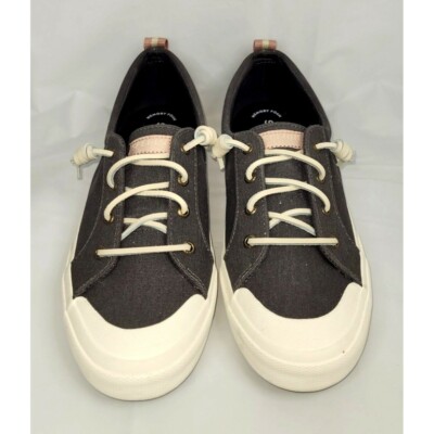 Womens Sperry Topsider Canvas Slip On with Memory Foam Insoles Size 9.5 ...