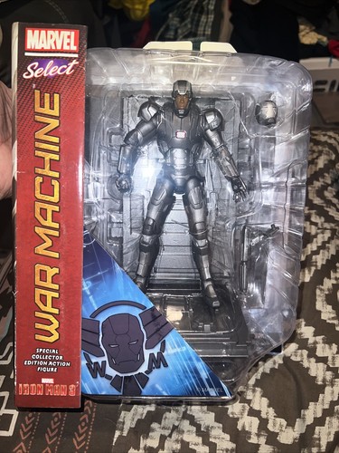 Marvel Select War Machine Mark II (Iron Man 3) 7" Figure Diamond Select ...