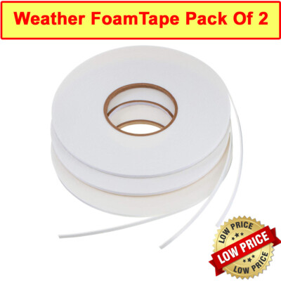 Weather Foam Tape Draught Excluder Seal Strip Insulation Window Door UK ...