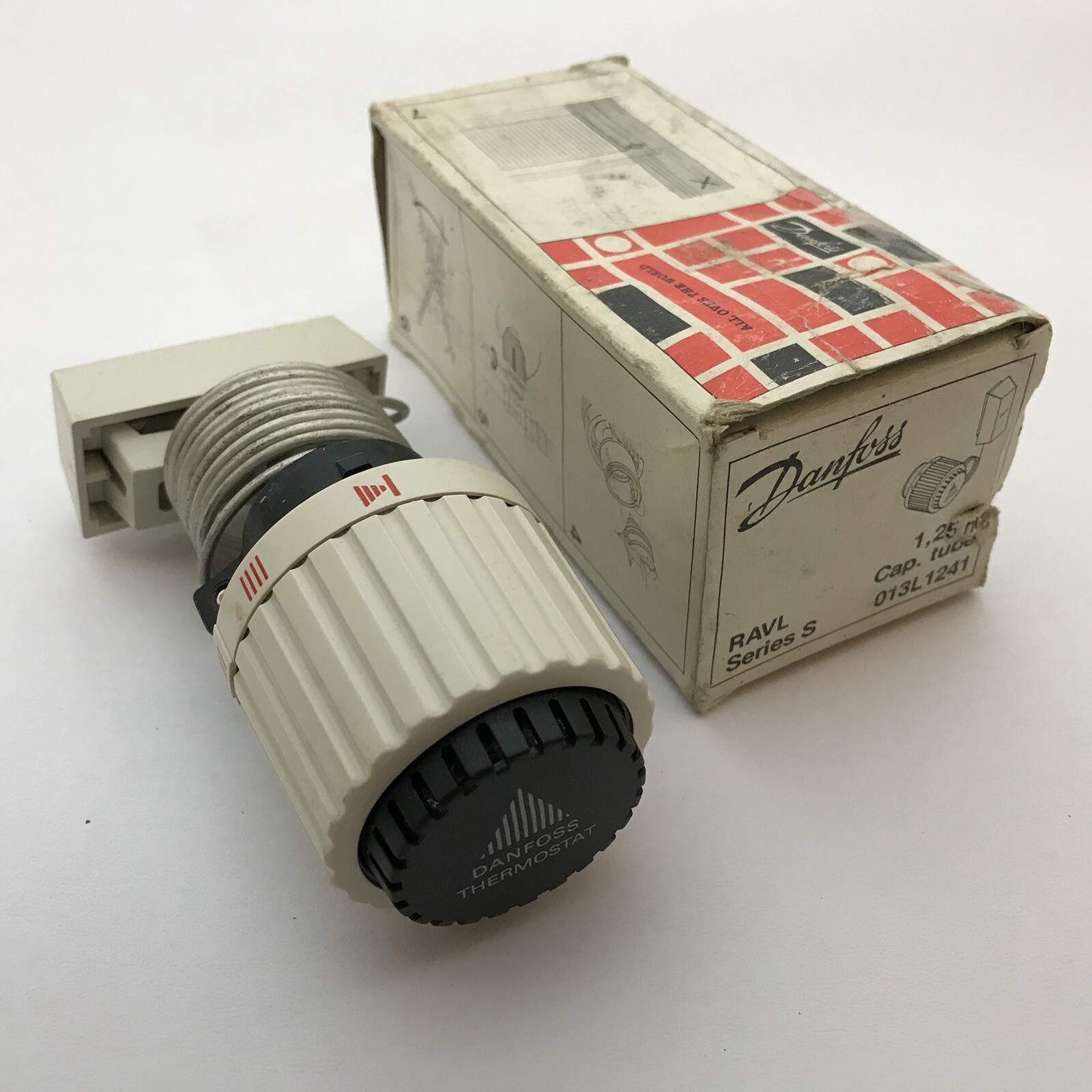 NEU_Danfoss_RAVL-S_013L1241_26mm_Thermostatkopf_1,25m_Fernfühler_Alte ...