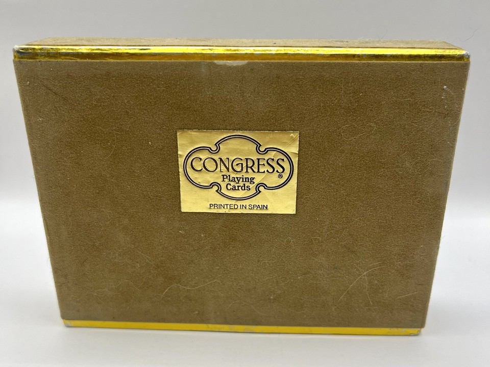 Vintage Congress Playing Cards Double Deck HORSES Horse Made In Spain ...