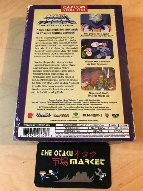 Mega Man Complete TV Series (DVD) for sale online | eBay