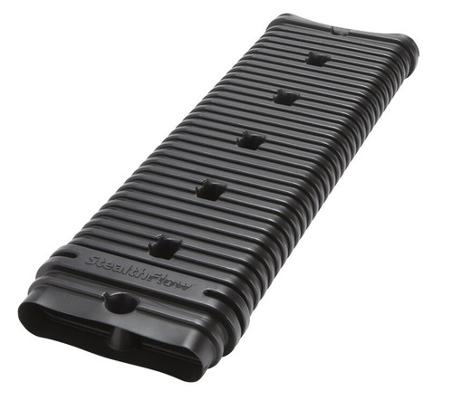 Amerimax 4621 StealthFlow Low Profile Downspout Extension, Black, 24" L ...