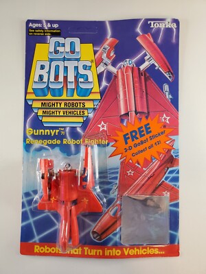 Gunnyr 71 GoBots Tonka Bandai Vintage Action Figure Rare Hologram !! | eBay