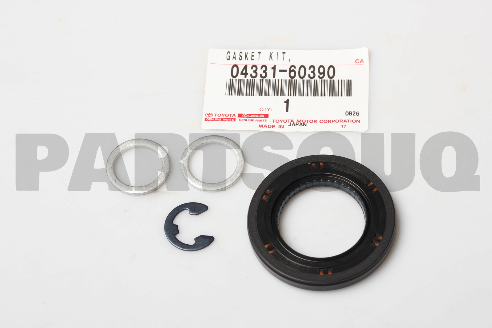 0433160390 Genuine Toyota GASKET KIT, MANUAL TRANSMISSION OVERHAUL ...