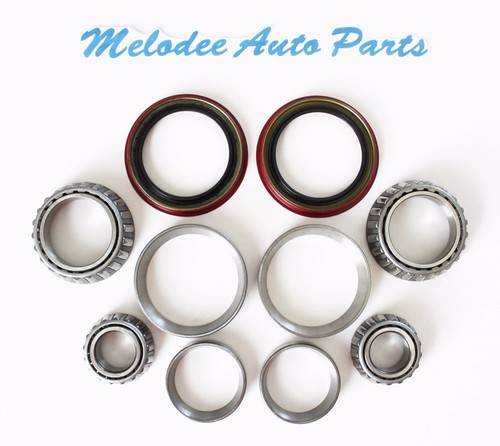 2 Front Inner & 2 Front Outer Bearing with Seal set for 83-94 FORD ...
