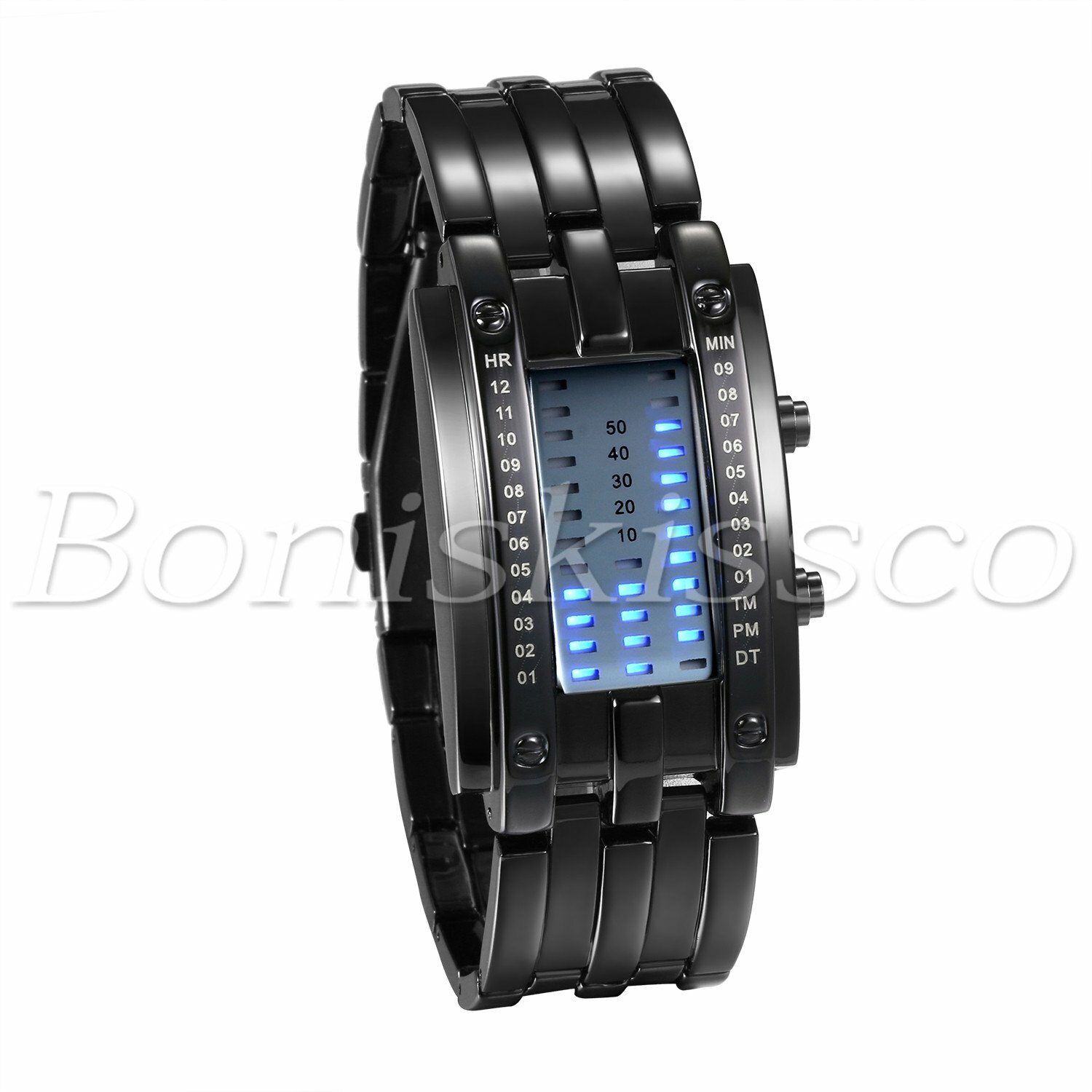 Men's Women's Binary Watches Luminous Sport Date Digital LED Couples ...
