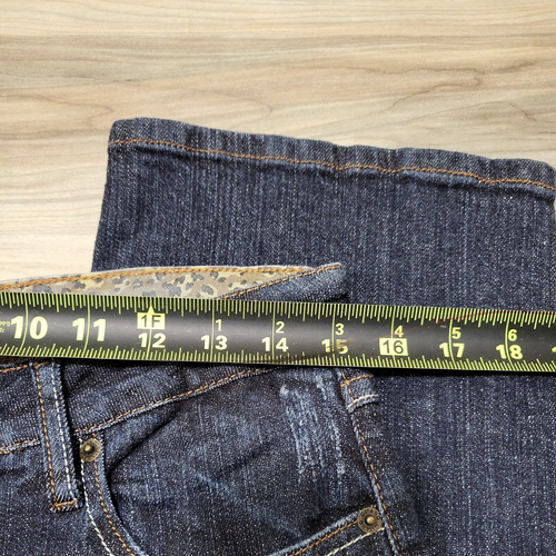 Gitano Women’s Stone Wash Bootcut Stretch Jeans Blue Mid Rise Relaxed ...