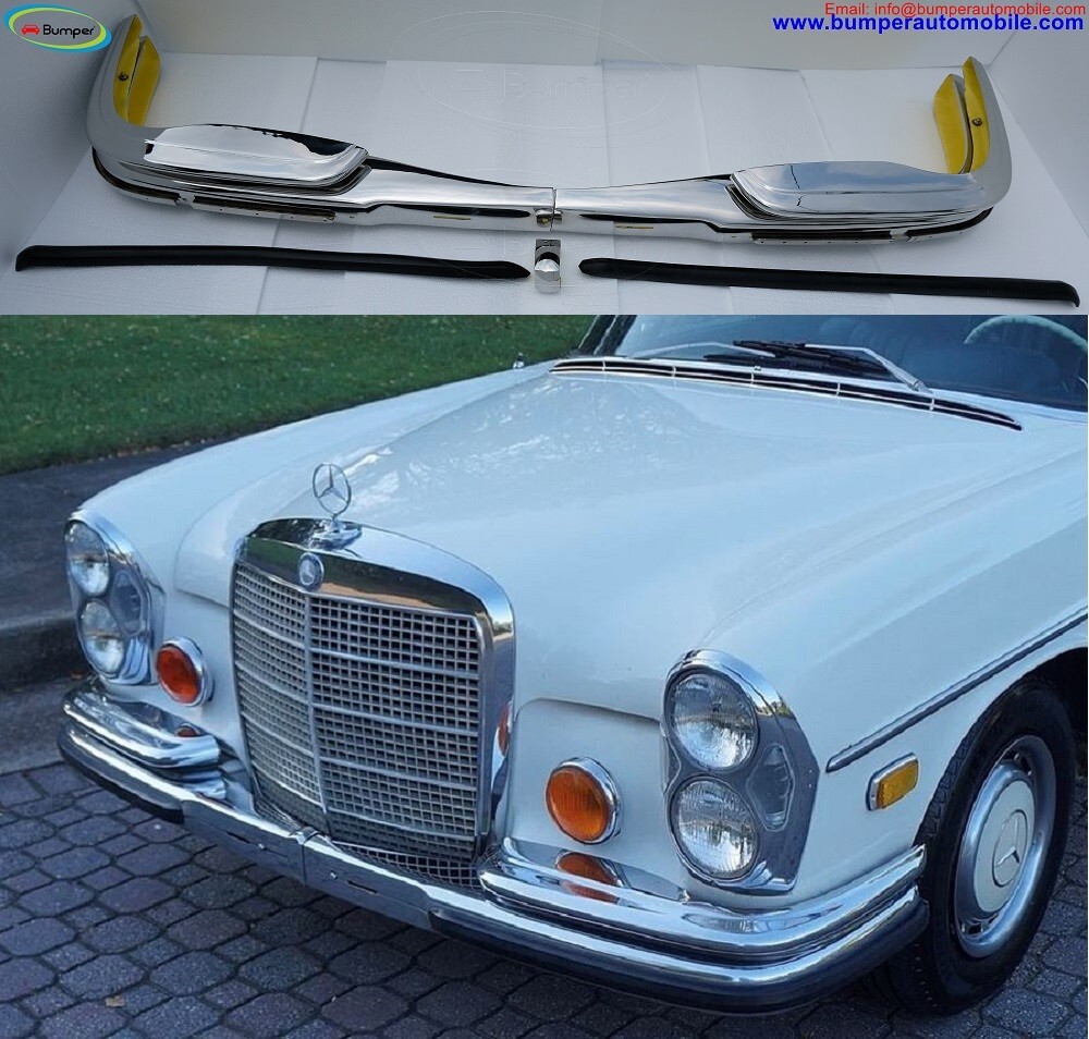 Mercedes W108 W109 EU style (1965-1973) Front Bumper New | eBay