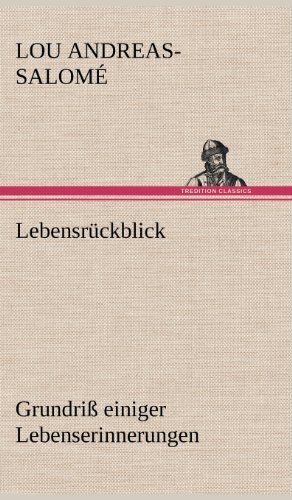 Lou Andreas-Salom Lebensruckblick (Hardback) (UK IMPORT) 9783847242338 ...
