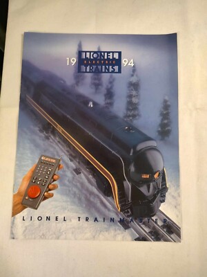 1994 Lionel Trains Lionel Trainmaster Four Page Flyer | eBay